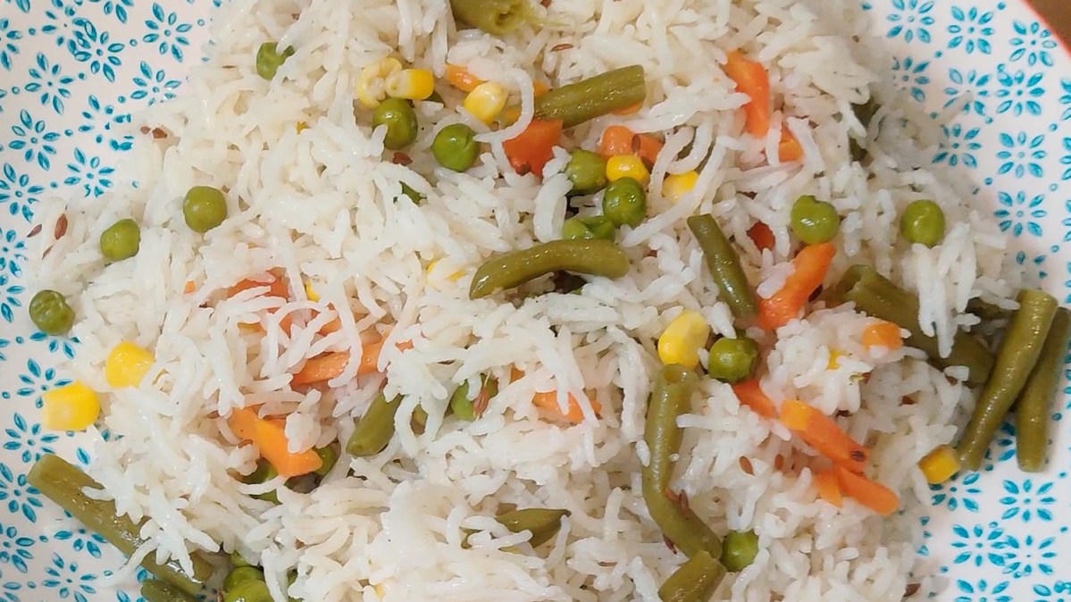 Vegetable Rice – Burmawala Kitchen