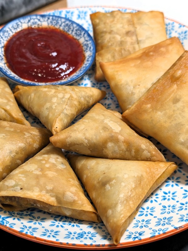 Keema Samosas - Burmawala Kitchen