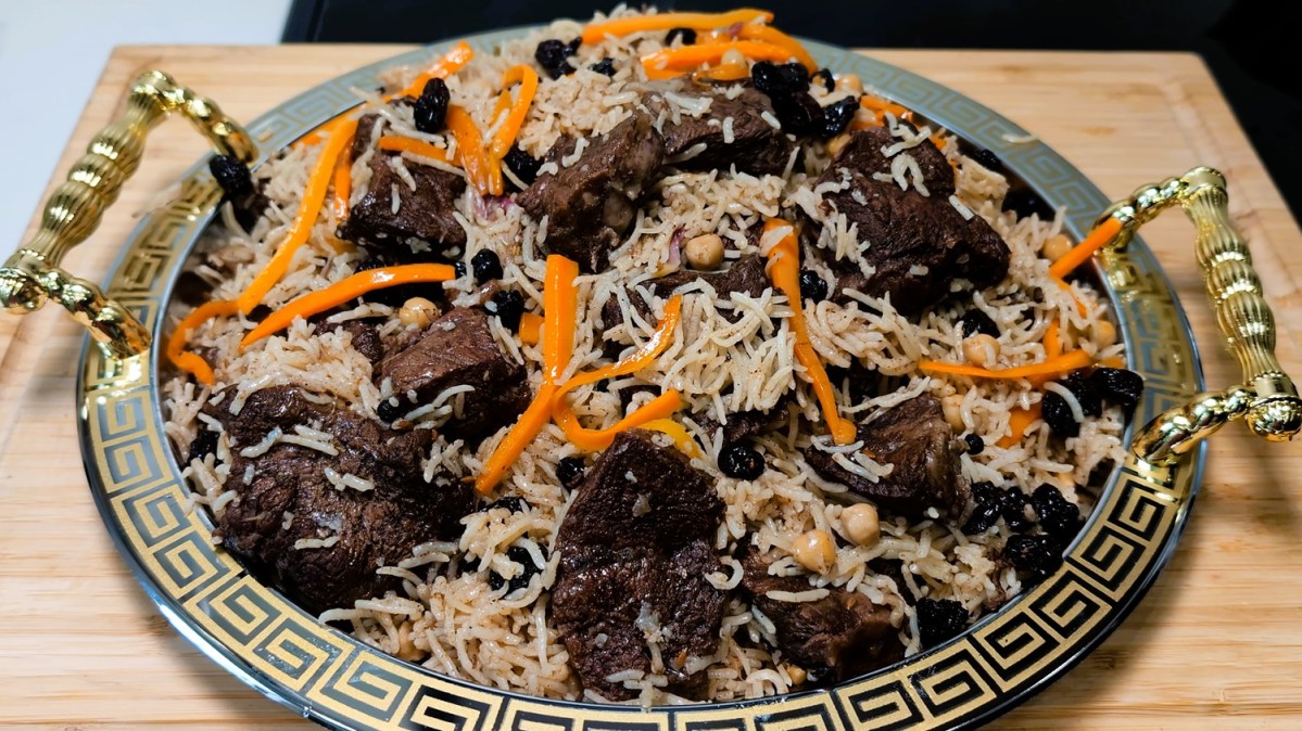 Beef Kabuli Pulao - Burmawala Kitchen