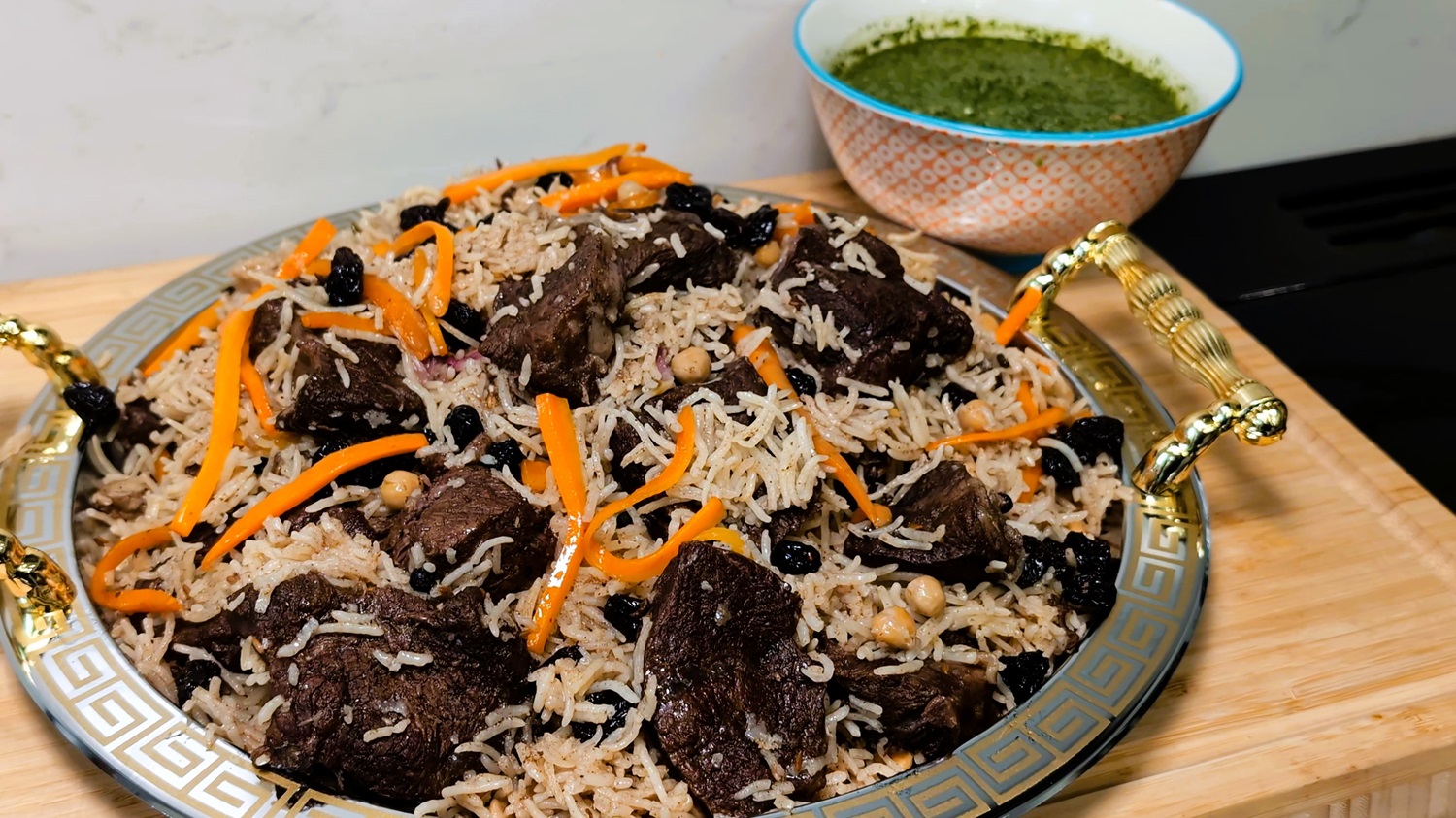 Beef Kabuli Pulao - Burmawala Kitchen
